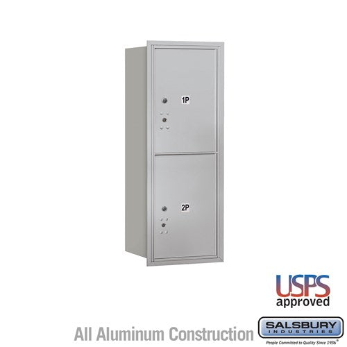 Salsbury 10 Door High Recessed Mounted 4C Horizontal Parcel Locker with ...