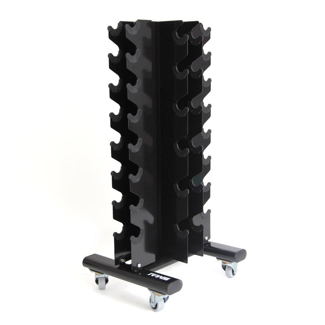 Dumbbell Vertical Rack with Wheels | Sweatfully