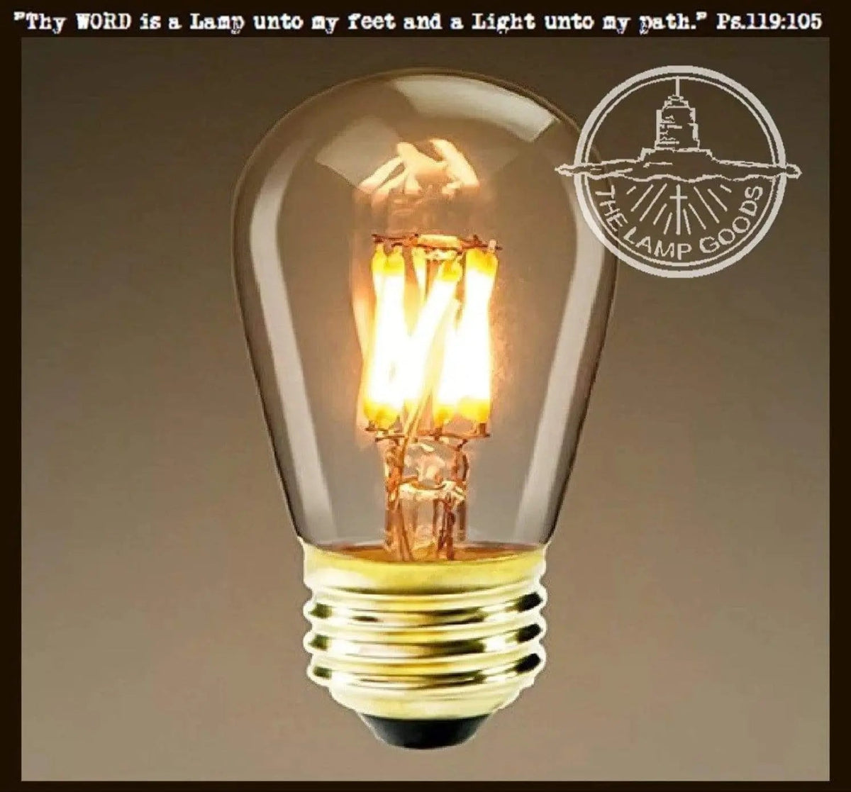 LED Edison Style Light Bulb for Mason Jar Lighting - 40 watts Equivale