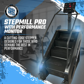 SFE Stepmill Pro (Stairmaster) w/ Revolving Steps and Performance ...