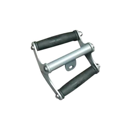 Rotating Low Pulley Bar(Double Handle) - Muscle D Fitness - Rubber Grip ...