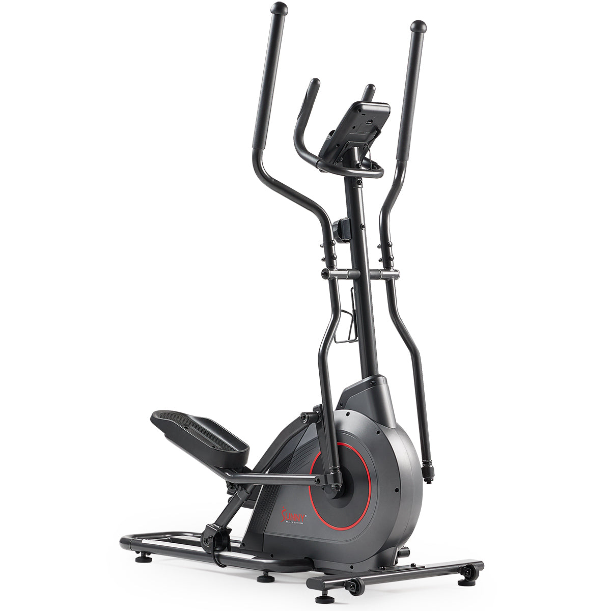 Sunny Health & Fitness Pro Smart Magnetic Elliptical Trainer with 16 I