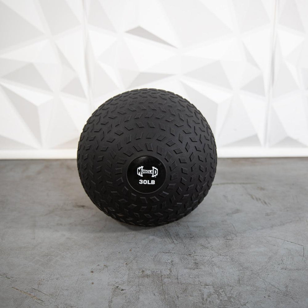 Muscle D Slam Ball - Muscle D Fitness - Tire Track Design - Thick Oute