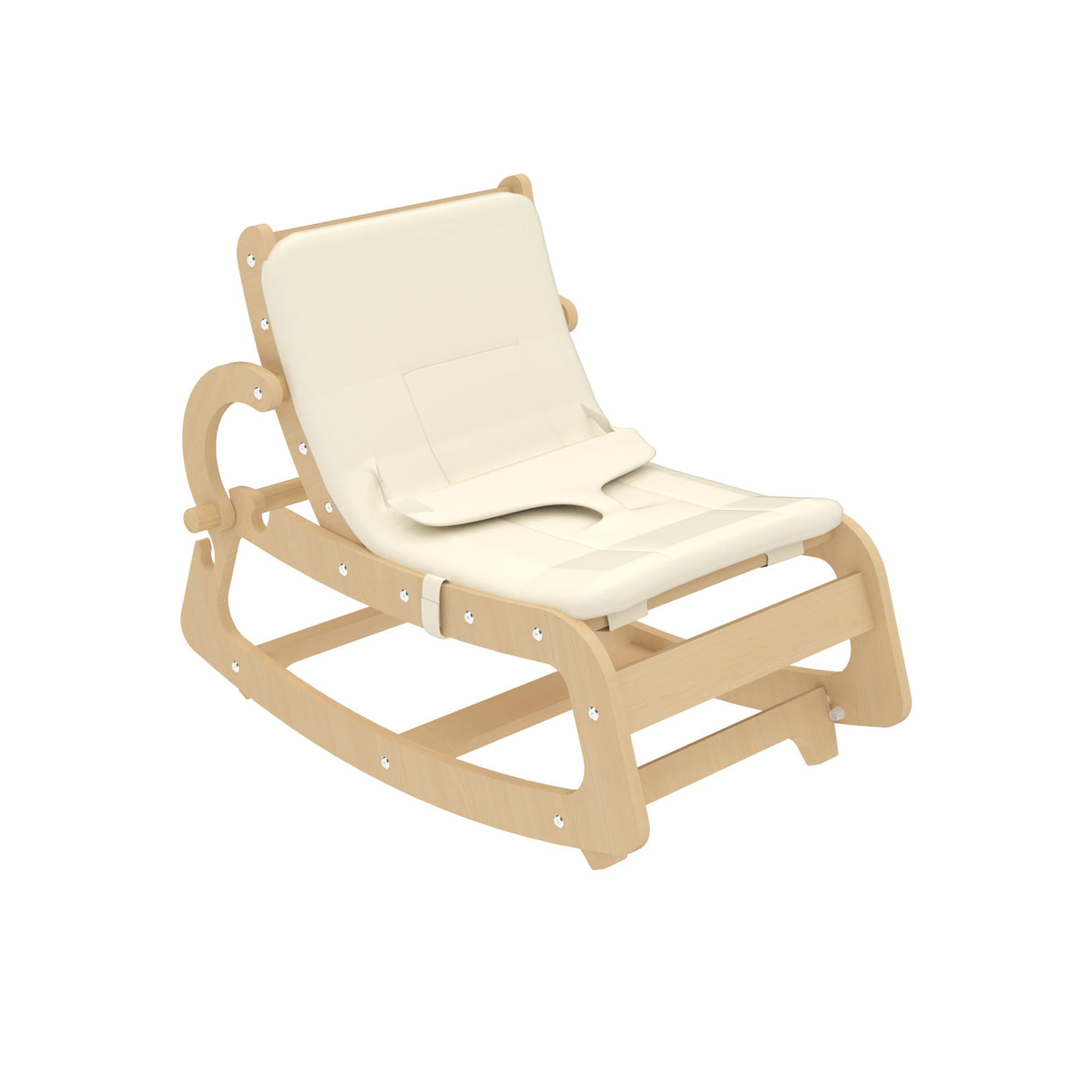 Avenlur Hemlock Wooden Baby Rocker – Soothing Infant Sleeper for ...