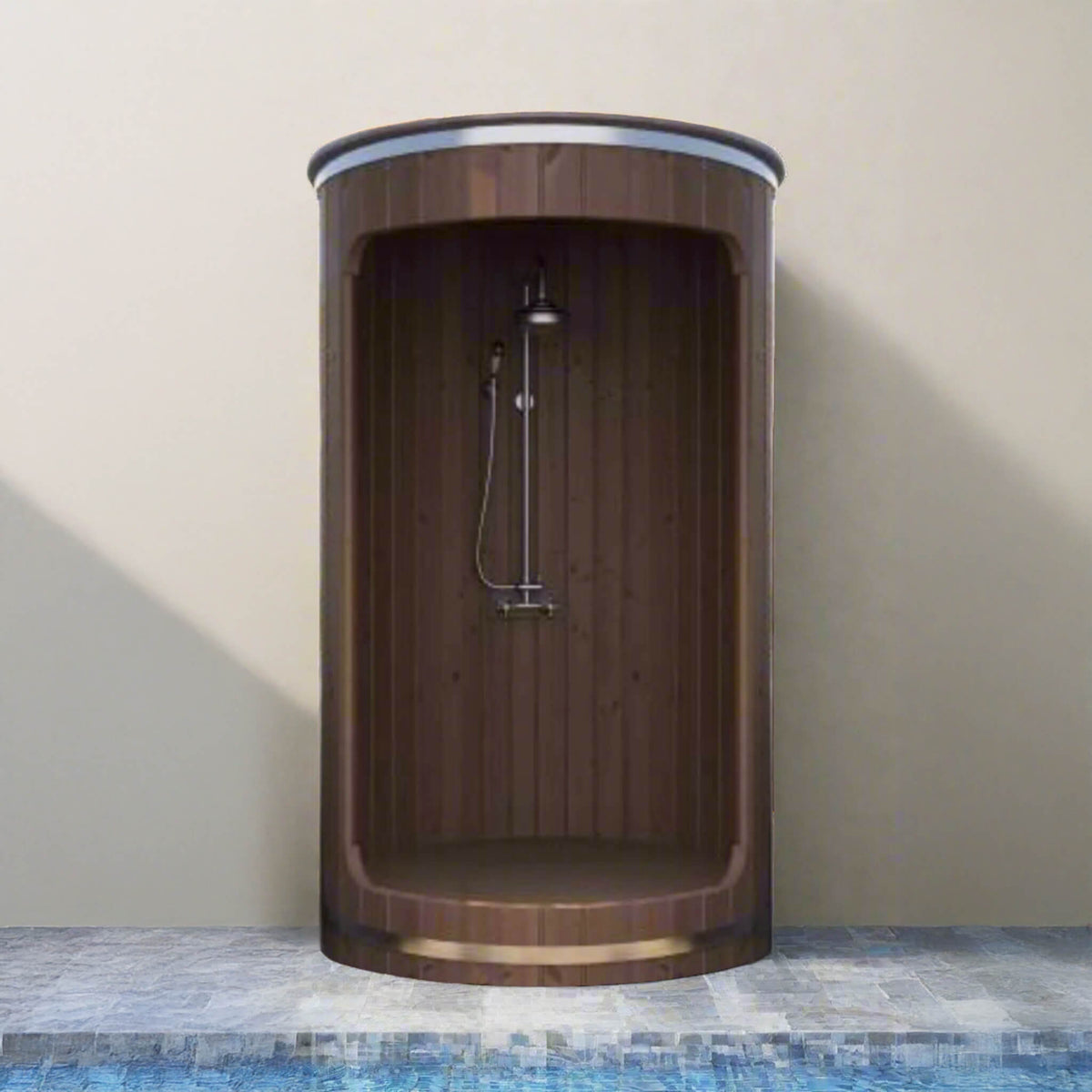 SaunaLife Model R3 Premium Barrel Shower [SL-MODELR3] (SAK82605) | Sweatfully