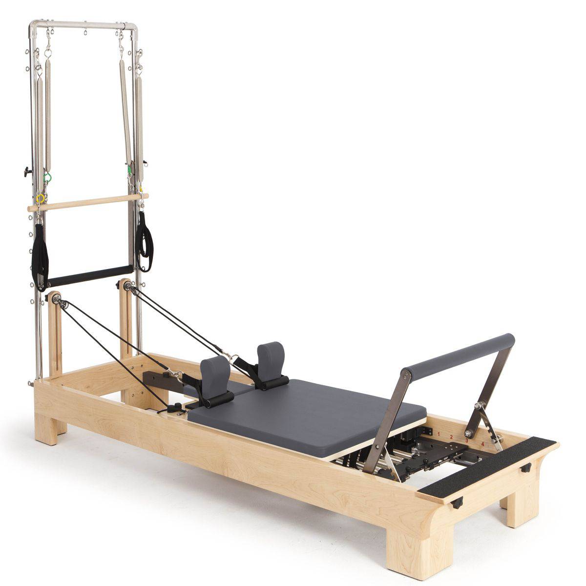 Elina Pilates Wood Reformer with tower | Sweatfully
